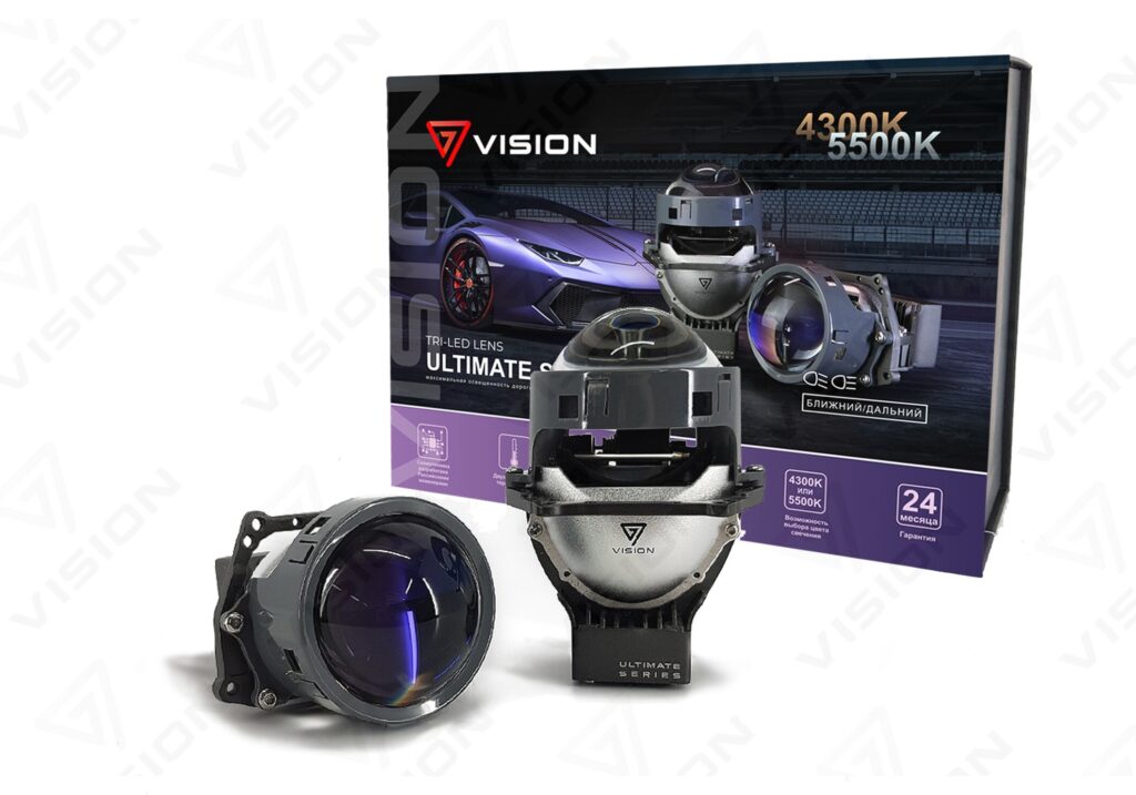 Светодиодные линзы Vision Tri-led Ultimate Series 5500K - МВА